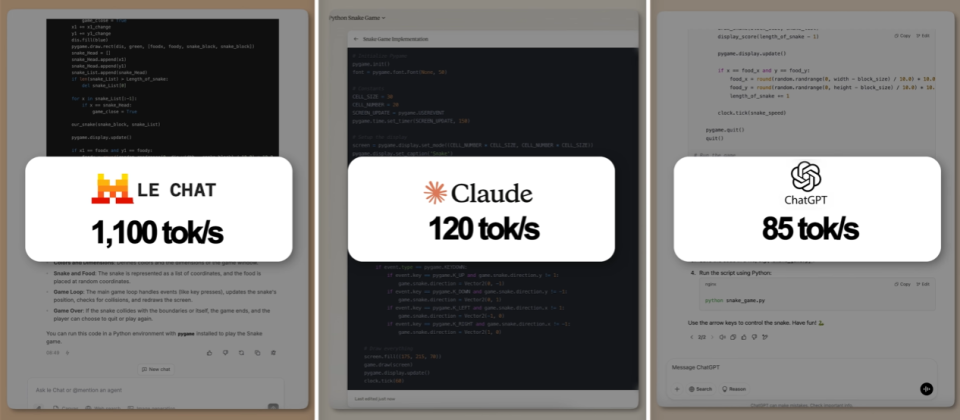 Mistral AI推出聊天機器人Le Chat手機版App，1秒可輸出1,000字 | iThome